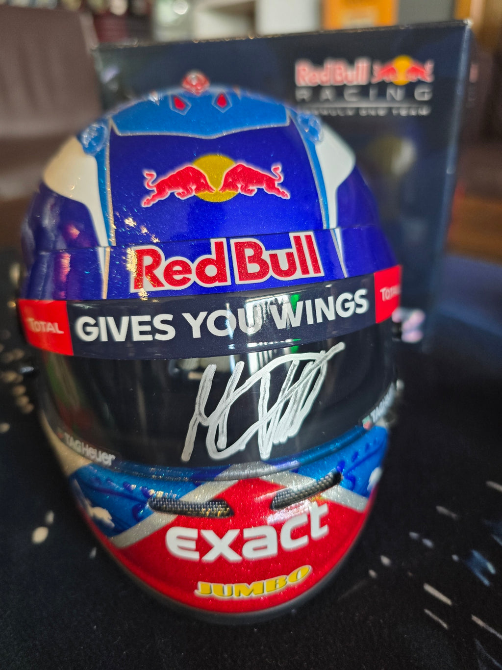 Formula 1 Official - 1:2 Max Verstappen - Spain GP 2016 Mini Helmet ...